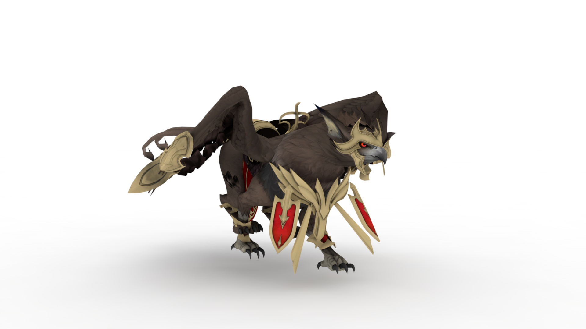 Griffin Low-poly 3D Model 3D Model - TurboSquid 2152961