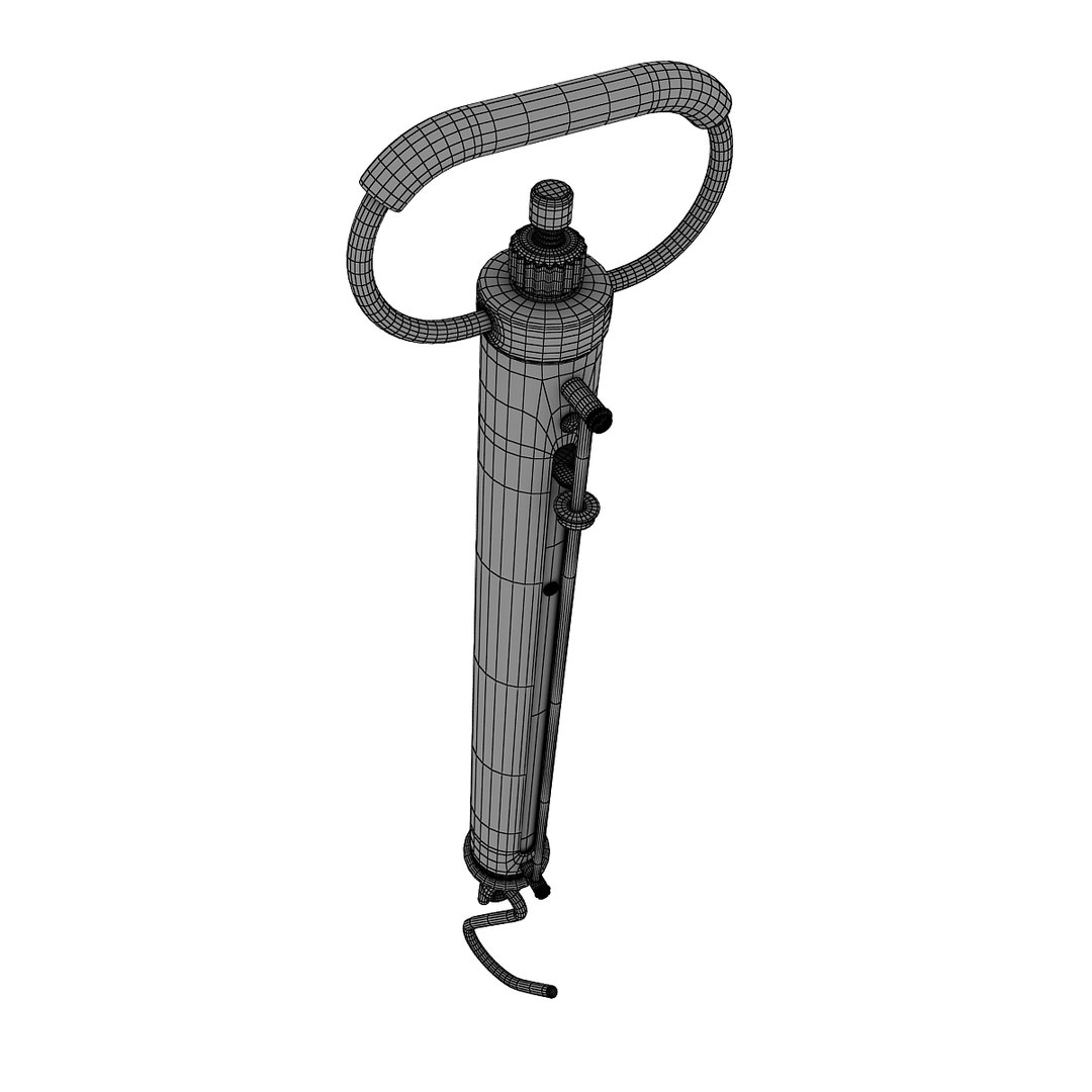 3d model of scales straight linear