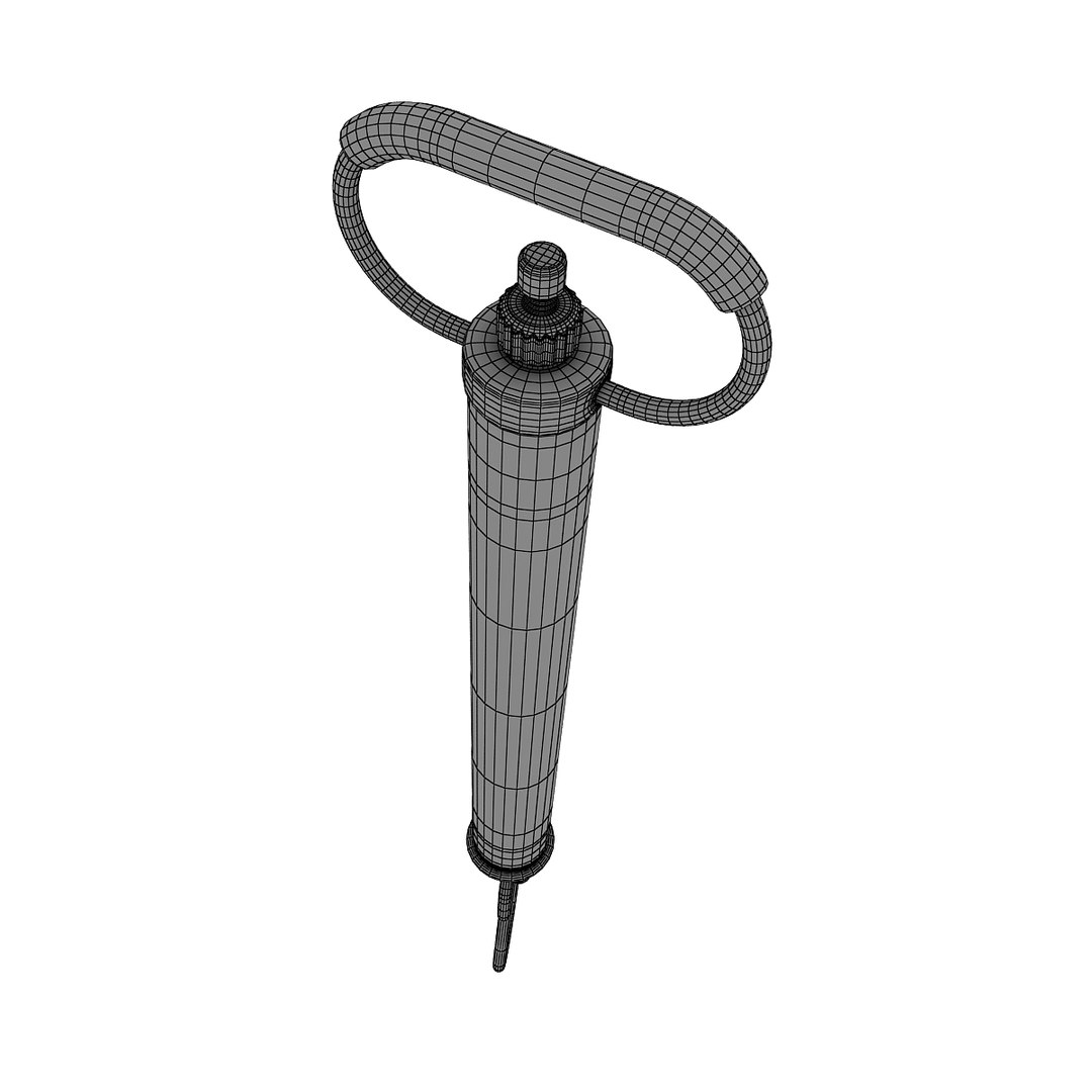 3d model of scales straight linear