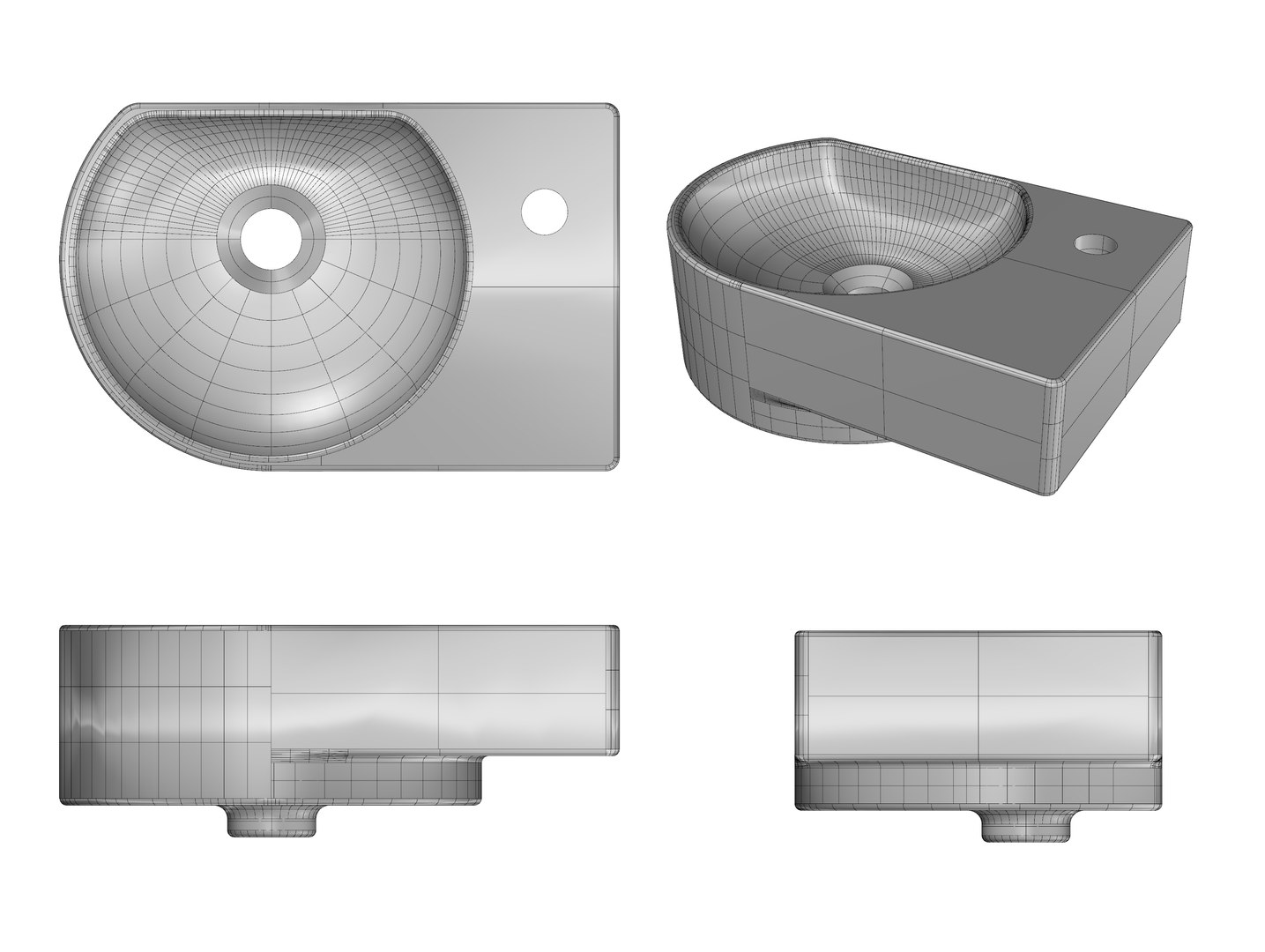 3D Basin Model - TurboSquid 1491942