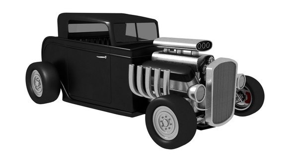 Hot Rod 3D Models for Download | TurboSquid