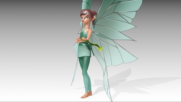 3D fairy - TurboSquid 1712481