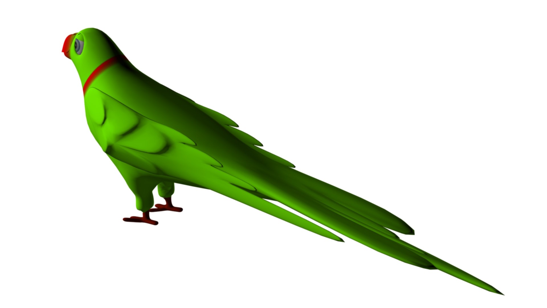 Cartoon Parrot 3D Model - TurboSquid 2026843