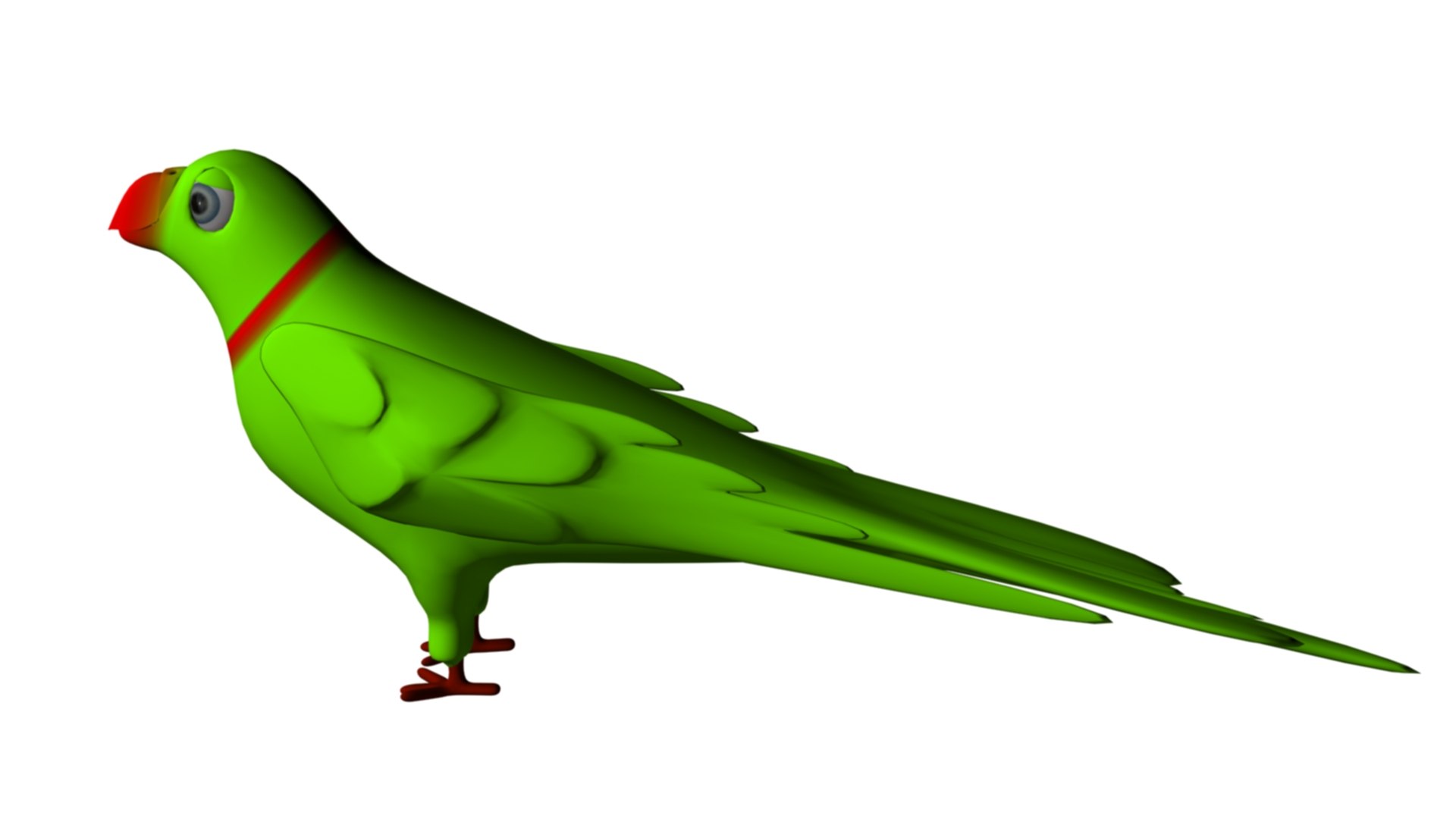Cartoon Parrot 3D Model - TurboSquid 2026843
