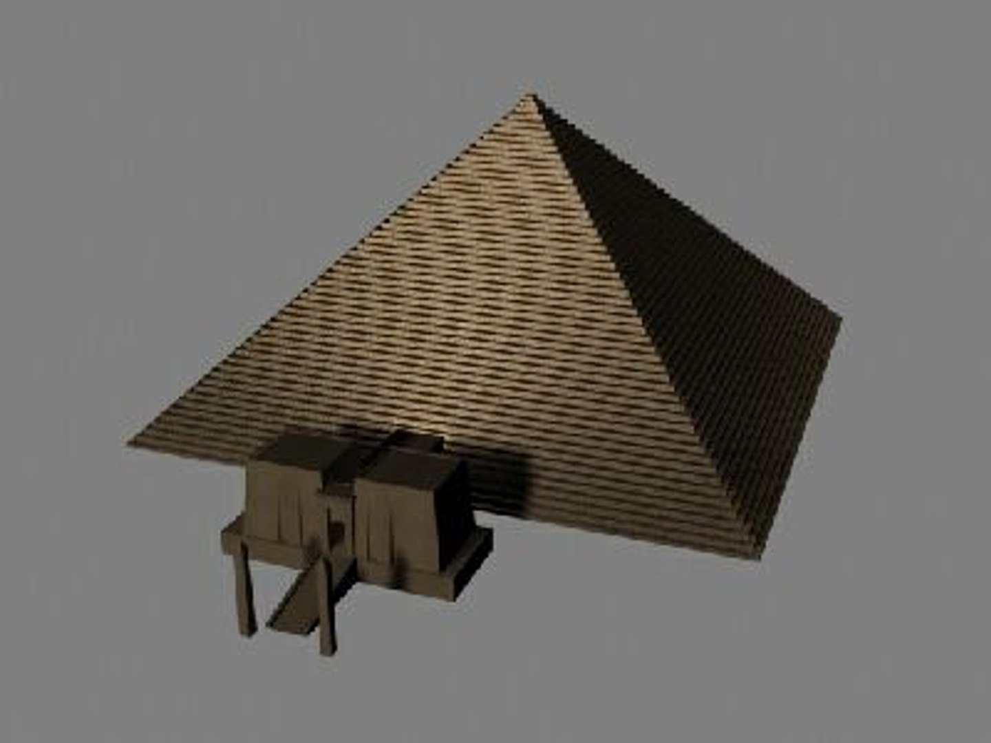 Pyramid Star Gate 3d Model