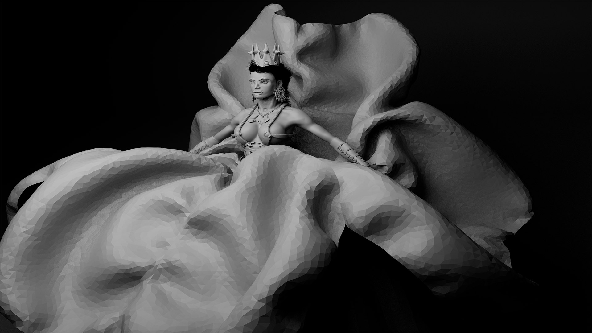 3D Queen - TurboSquid 2393266