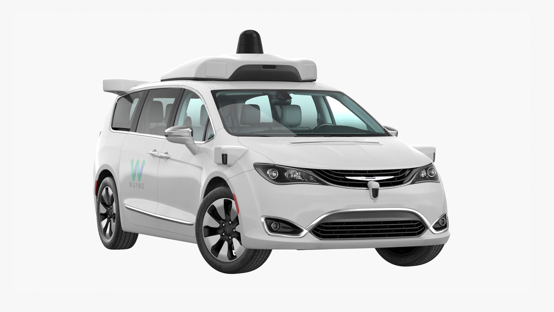 Waymo Self Driving Cars Collection 3D Model - TurboSquid 2128326
