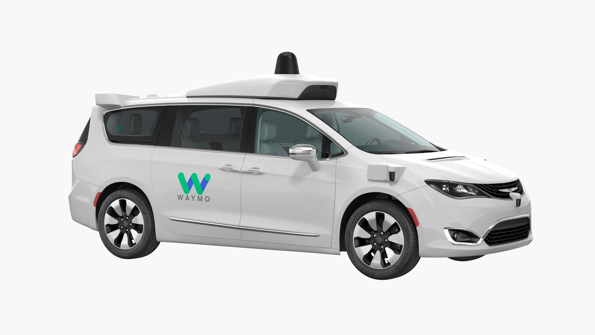 Waymo Self Driving Cars Collection 3D Model - TurboSquid 2128326