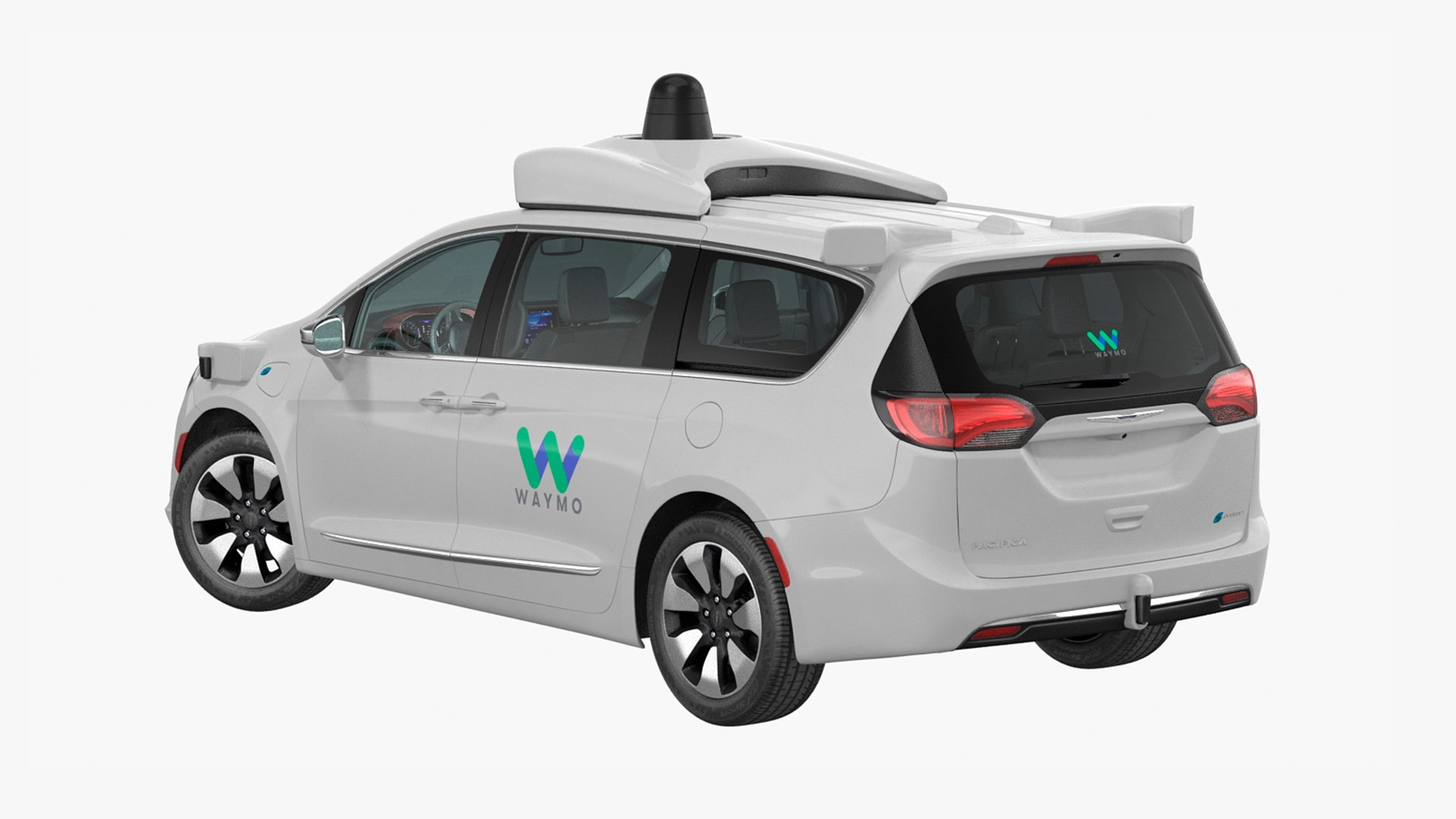 Waymo Self Driving Cars Collection 3D Model - TurboSquid 2128326