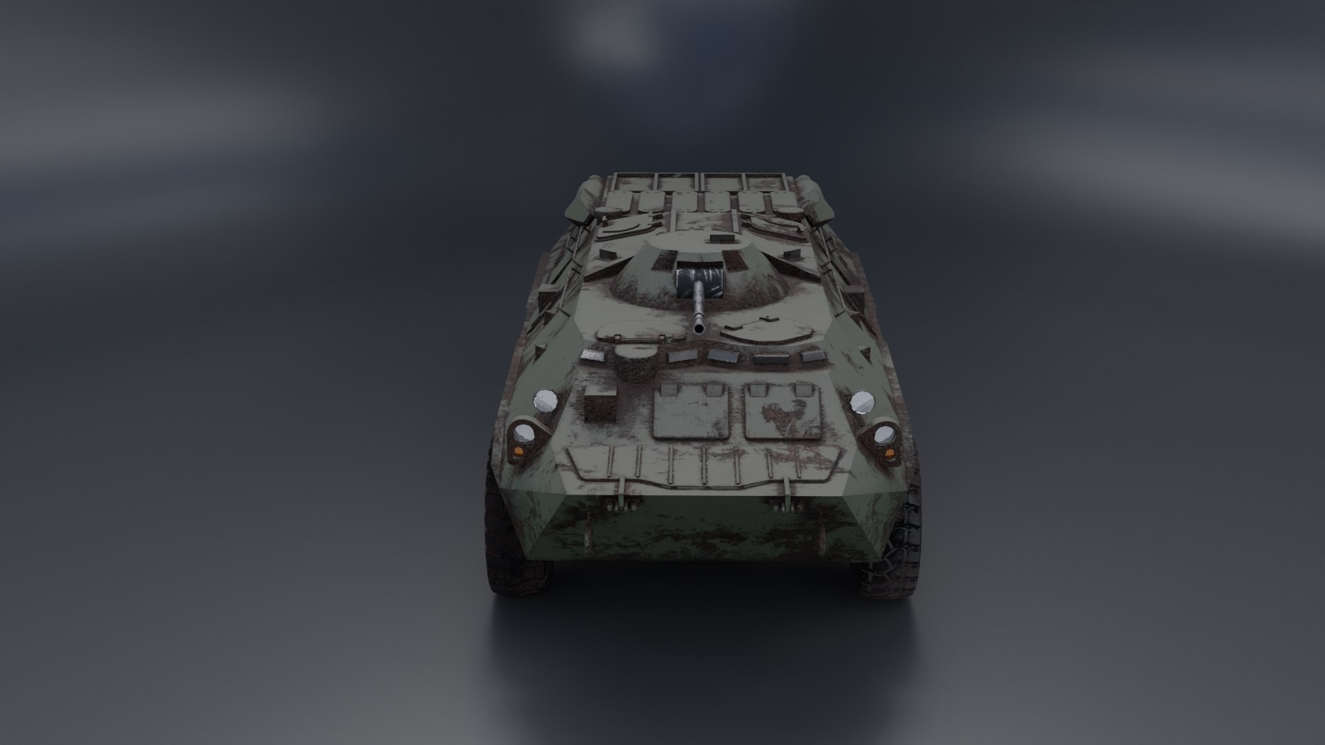 BTR-80 Military 8x8 Armer Truck Low-poly 3D Model Model - TurboSquid ...