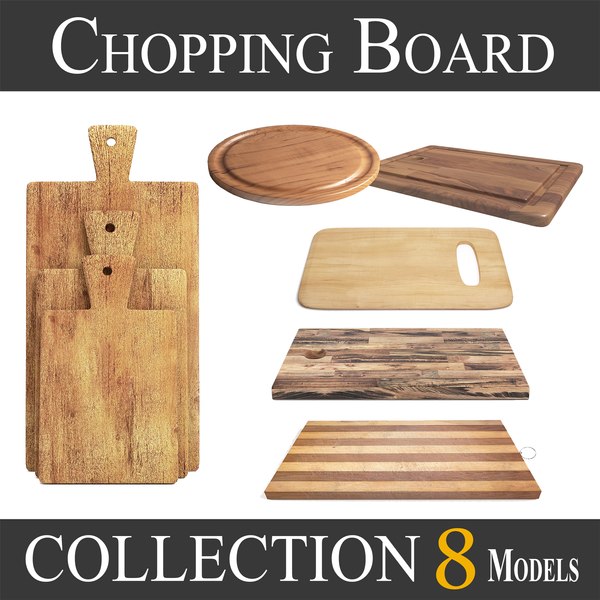 3d model chopping board