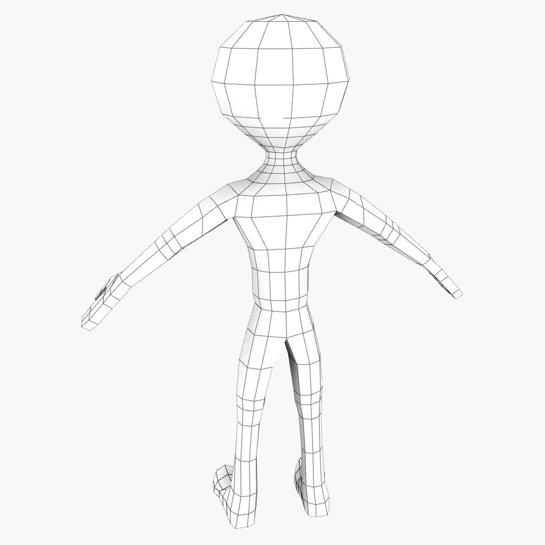 Free 3D Stickman Rigged Biped - TurboSquid 1446951