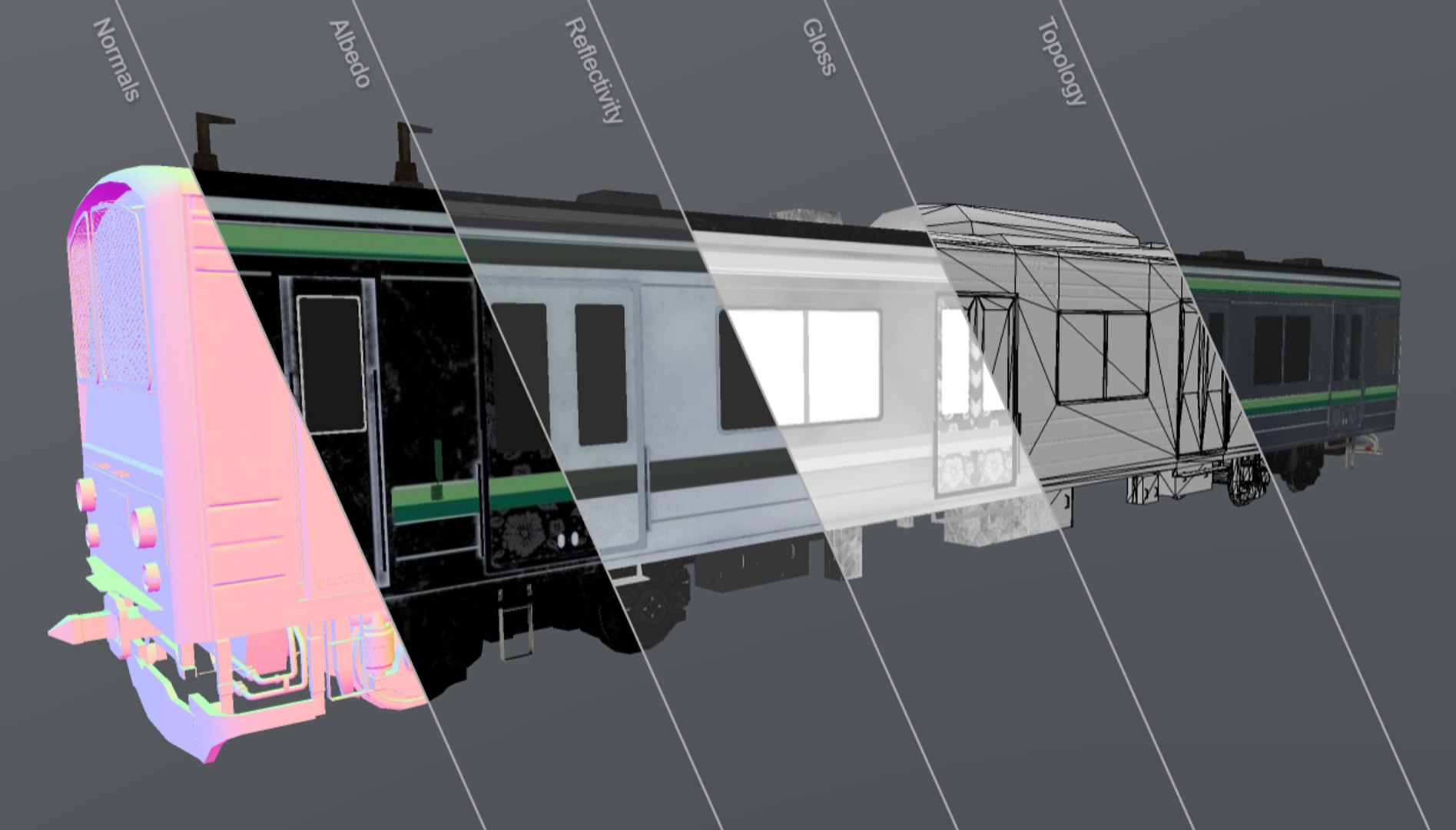 3D Model Jr 205 Train - TurboSquid 1286446