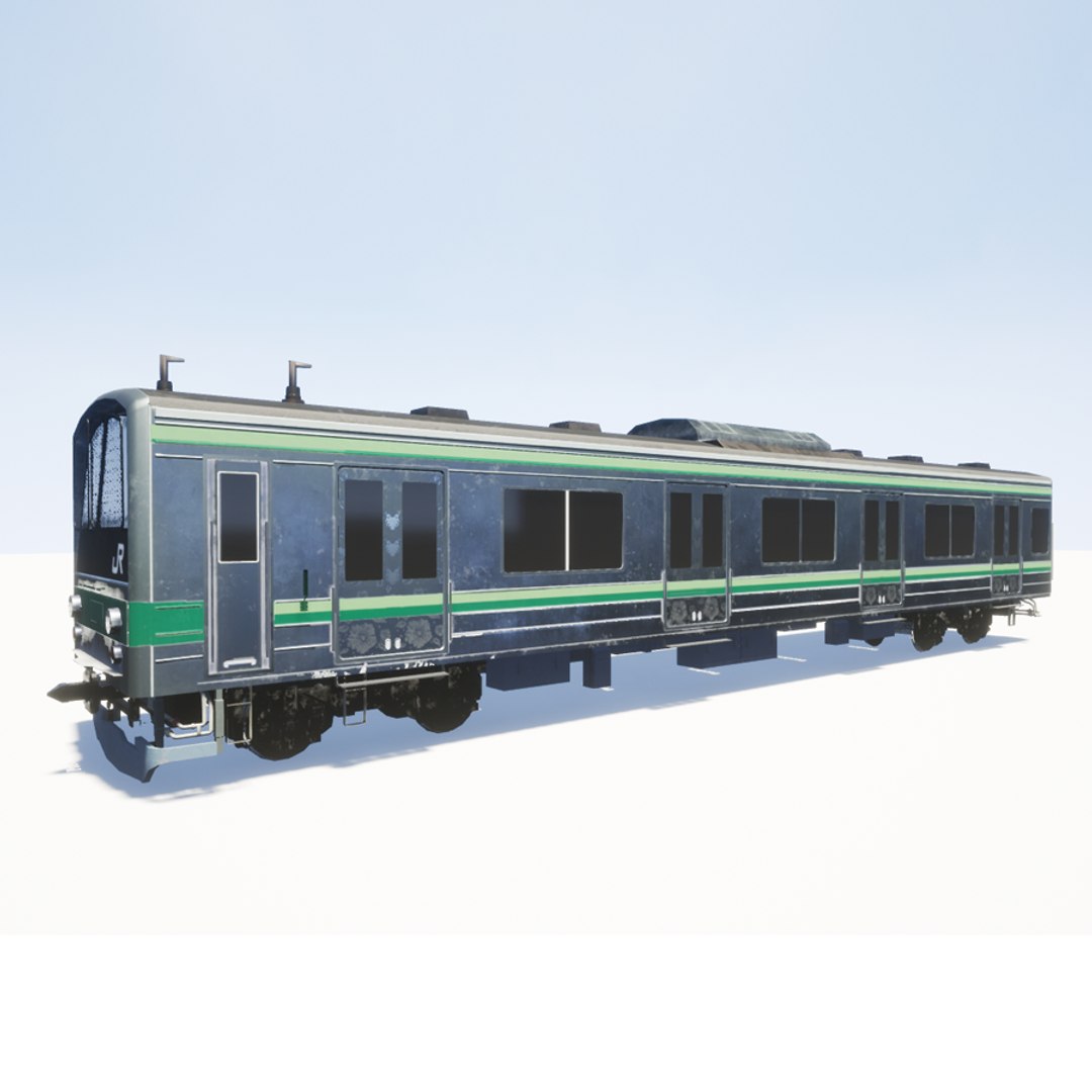 3D Model Jr 205 Train - TurboSquid 1286446
