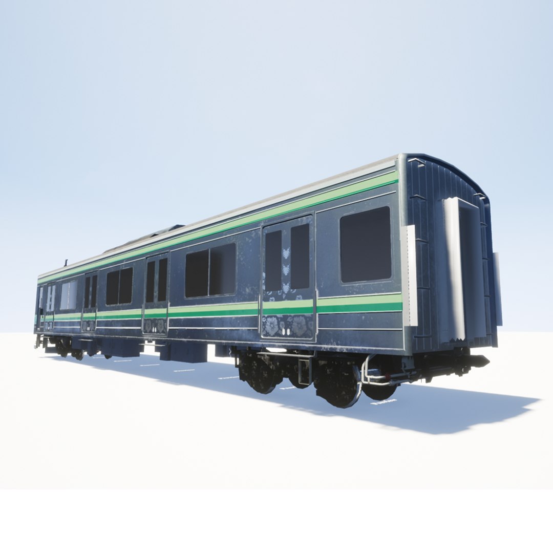 3D Model Jr 205 Train - TurboSquid 1286446