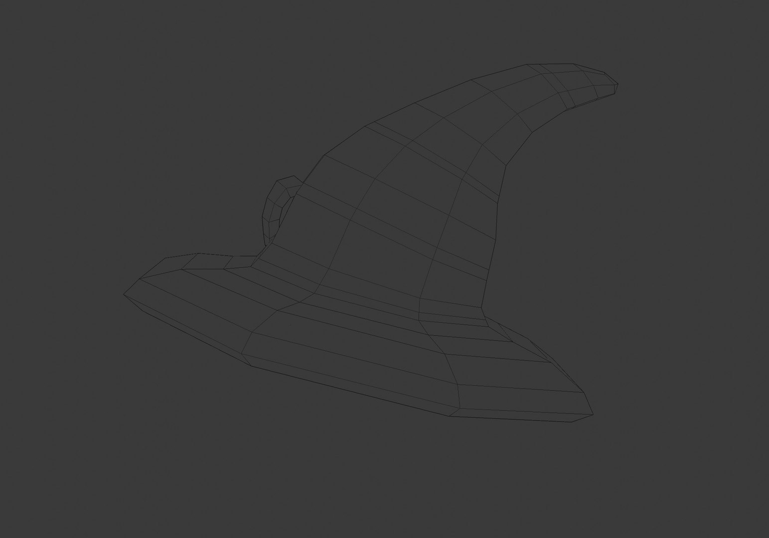Witch hat 3D model - TurboSquid 1891907