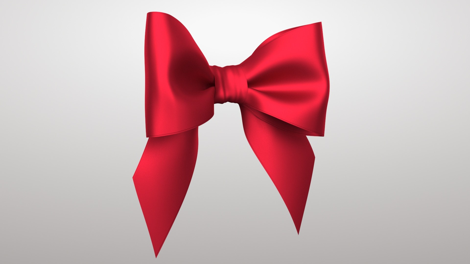Gift Bow 8v PBR 3D Model - TurboSquid 2237955