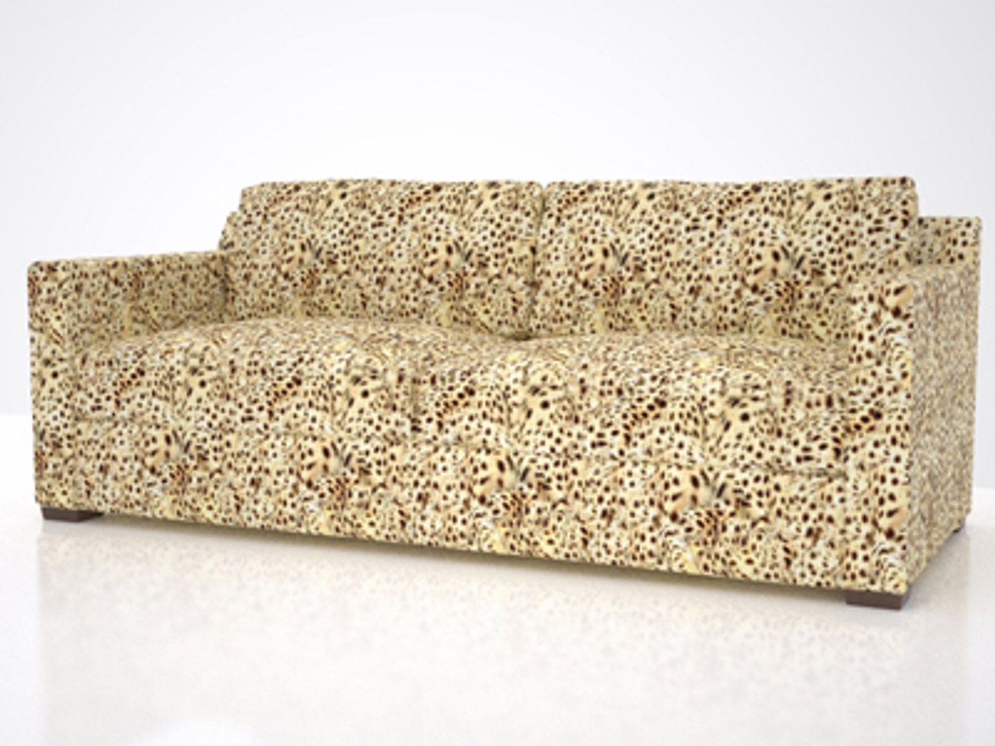 3d Contemporary Designer Couch Model