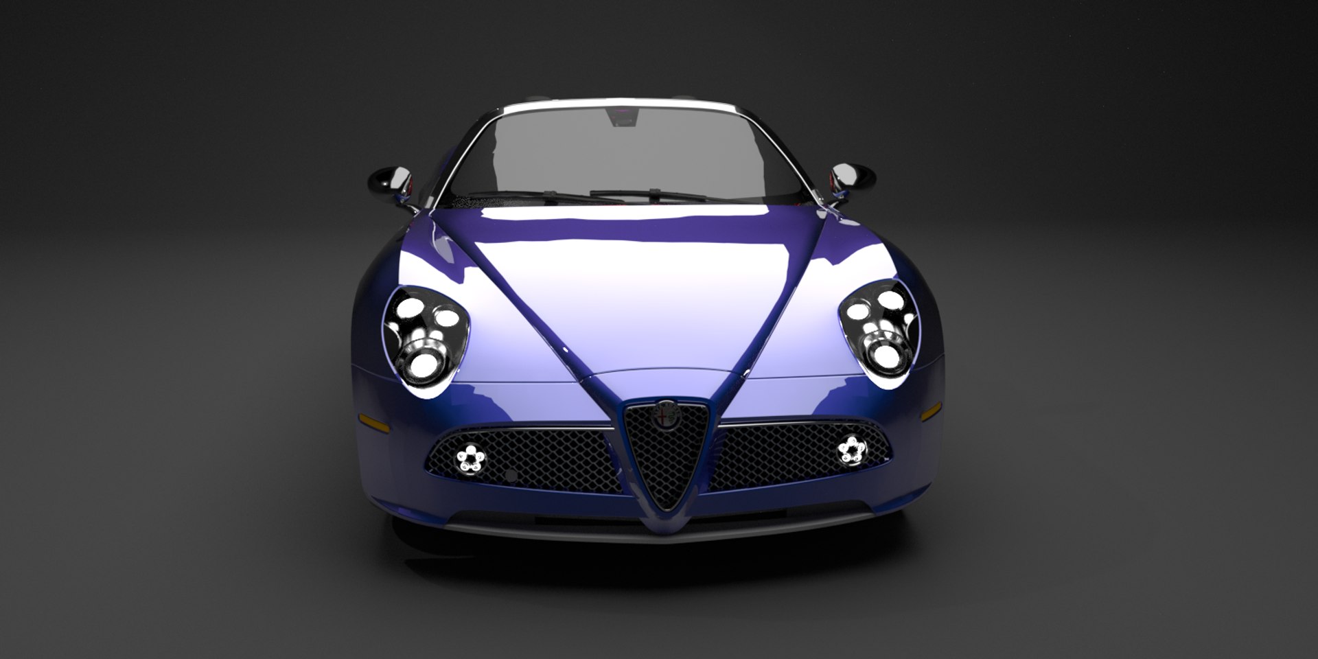 3D Alfa Romeo - TurboSquid 1403351