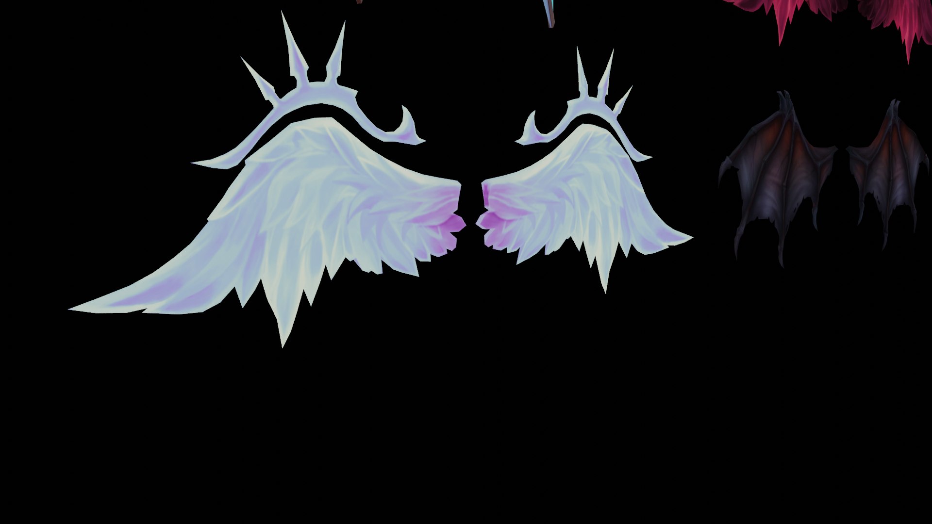 3D 4 Wings Pack For Games - TurboSquid 1960530