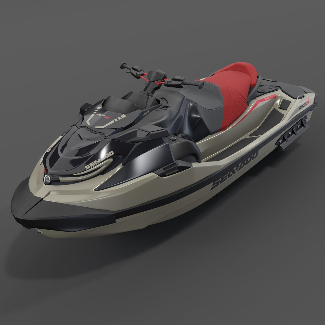 3D Sea-Doo RXT-X RS 325 2025 BRP 3D Model Model - TurboSquid 2291707