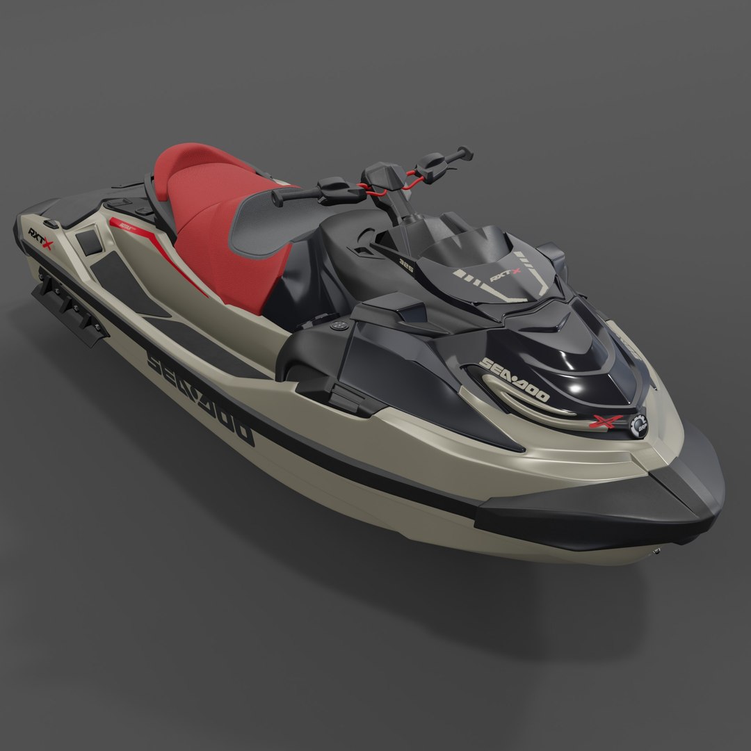 3D Sea-Doo RXT-X RS 325 2025 BRP 3D Model Model - TurboSquid 2291707