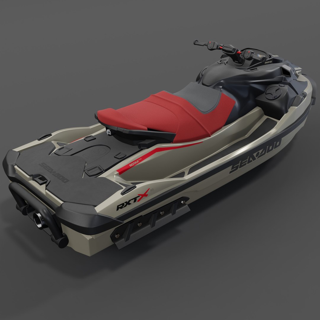 3D Sea-Doo RXT-X RS 325 2025 BRP 3D Model Model - TurboSquid 2291707
