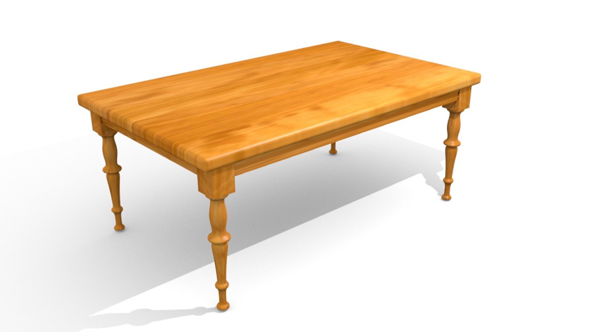 Kitchen Table 3d Model