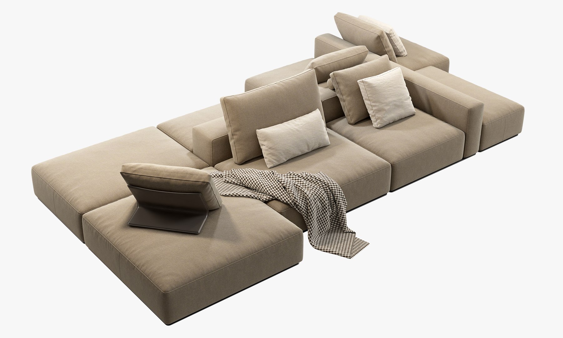 3D Poliform Westside Sofa Set 1 - TurboSquid 2123307