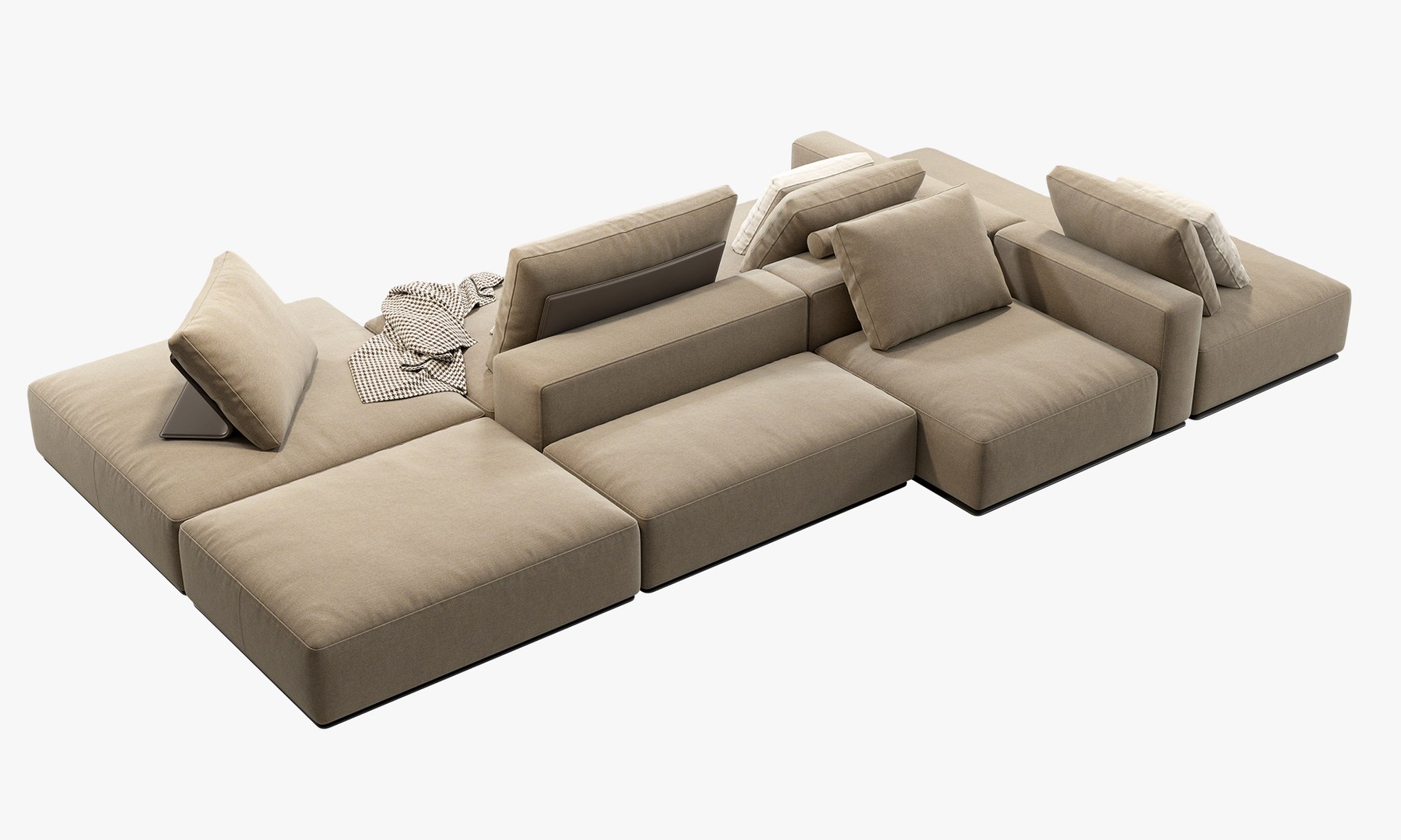 3D Poliform Westside Sofa Set 1 - TurboSquid 2123307