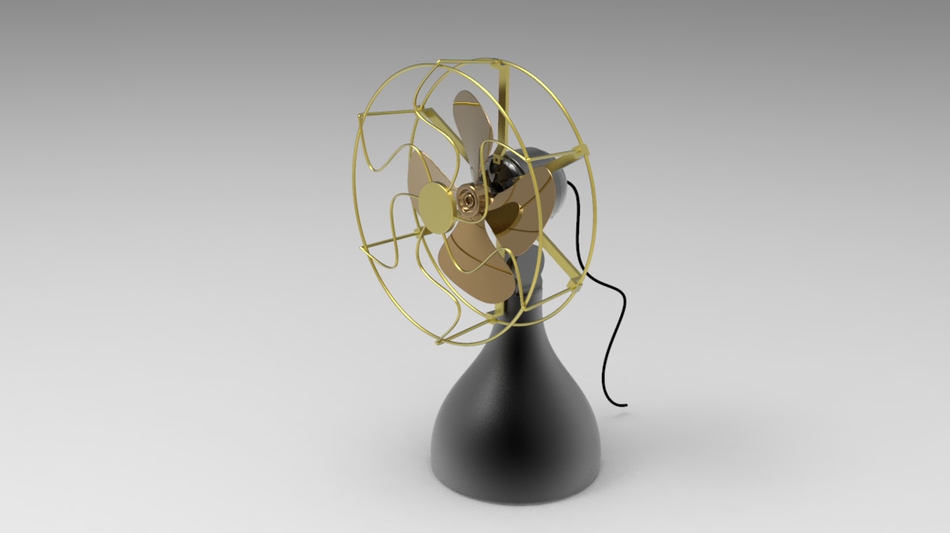 3D table fan using catiav5 - TurboSquid 1598240