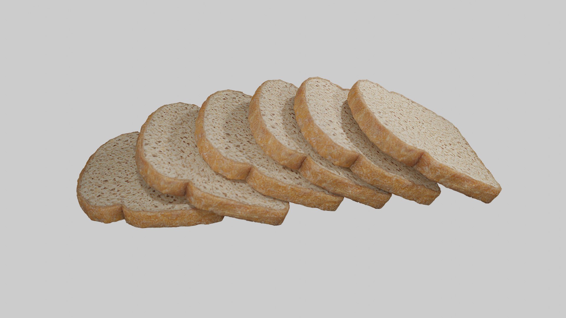 Loaves Bread 3D Model - TurboSquid 1832159