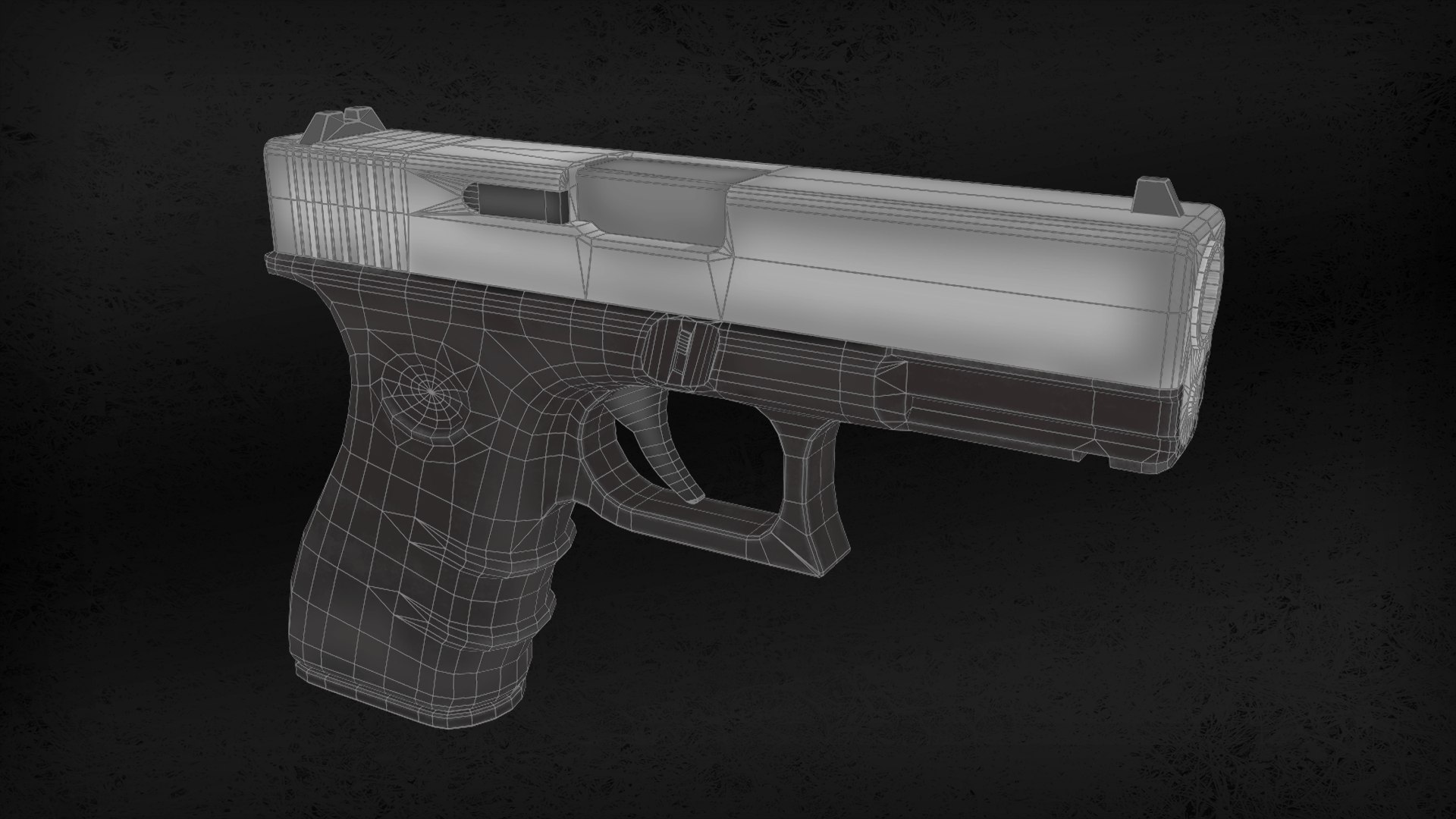 3D Glock Model Model - TurboSquid 2018749