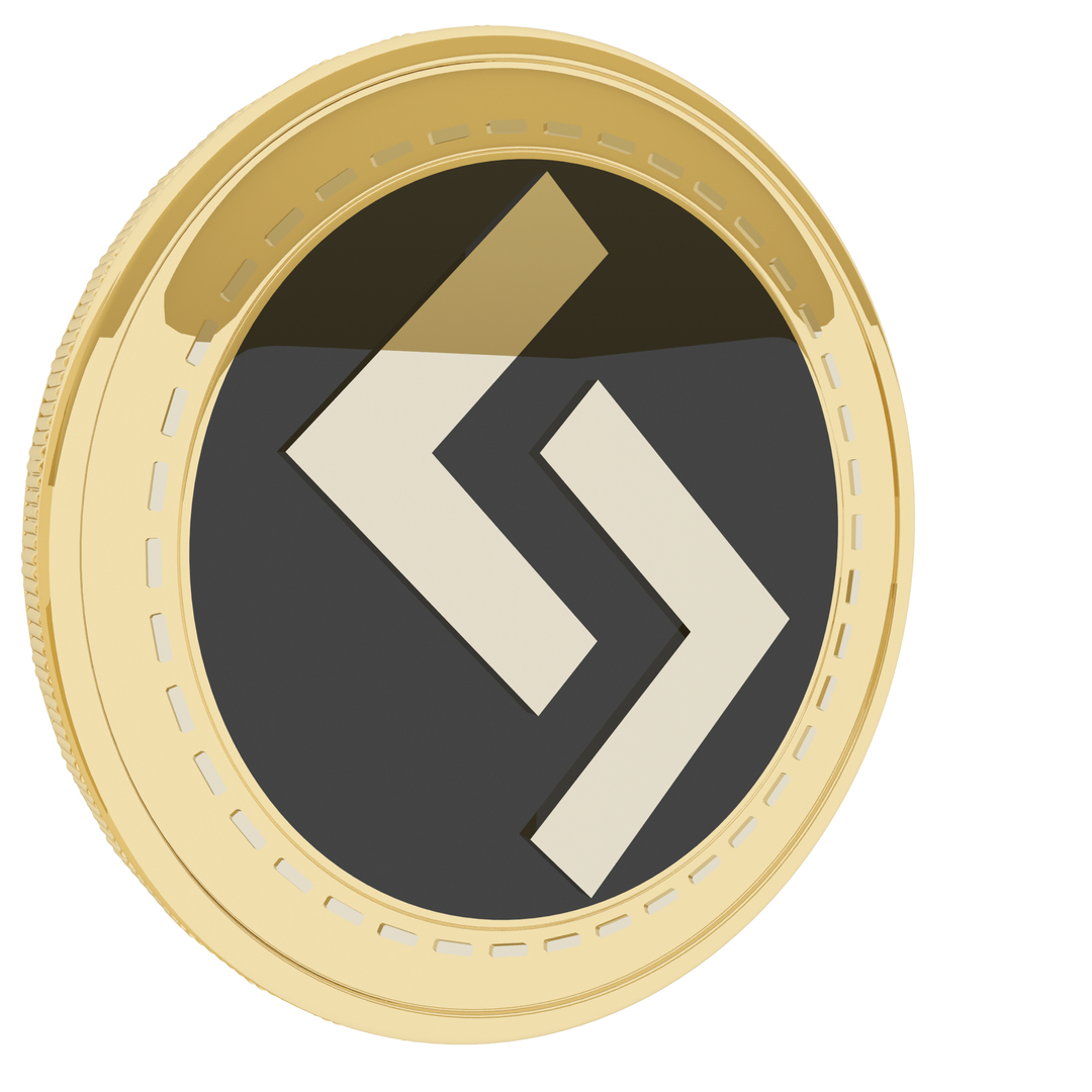 3D Loki Cryptocurrency Gold Coin Model - TurboSquid 1857123