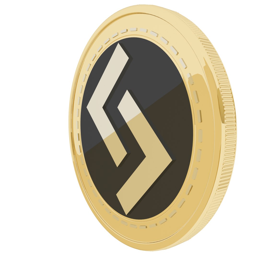 3D Loki Cryptocurrency Gold Coin Model - TurboSquid 1857123