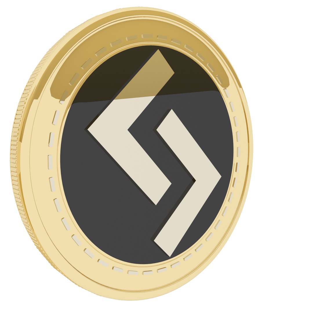 3D Loki Cryptocurrency Gold Coin Model - TurboSquid 1857123