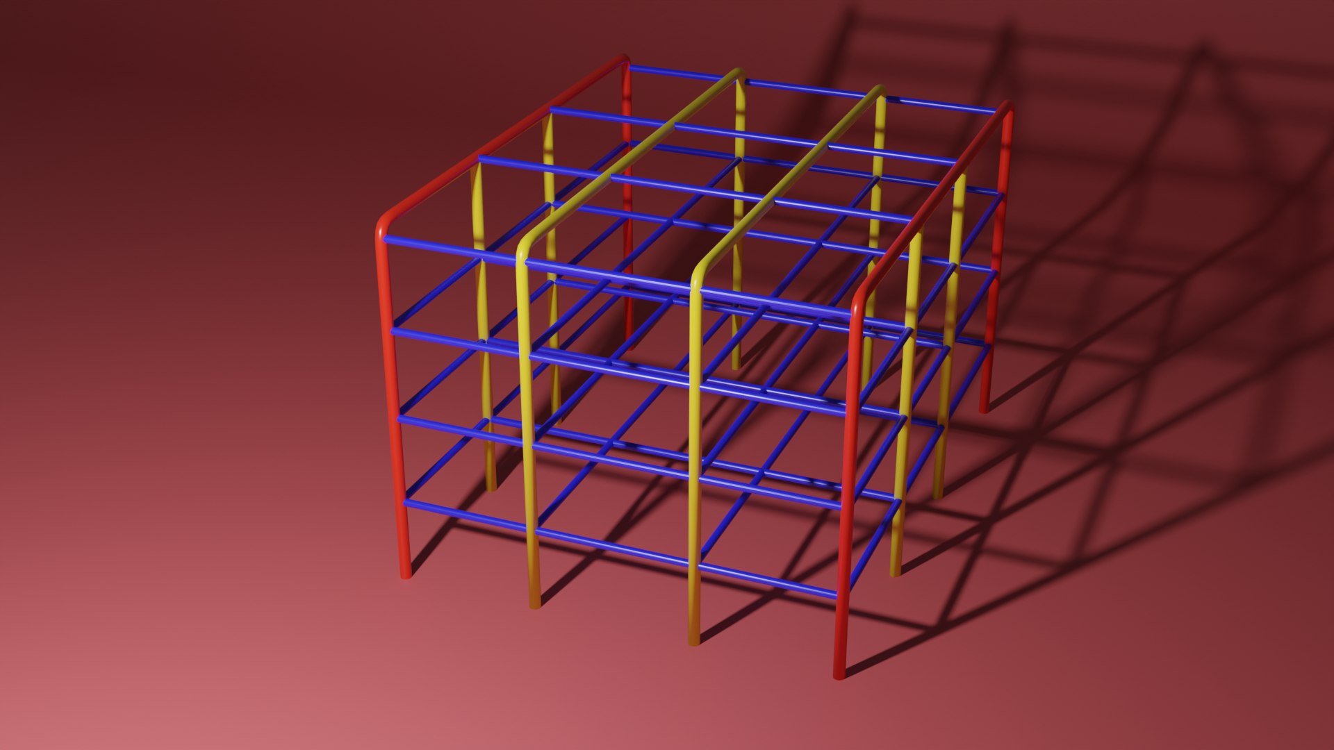 Monkey Bars 3D - TurboSquid 1899790