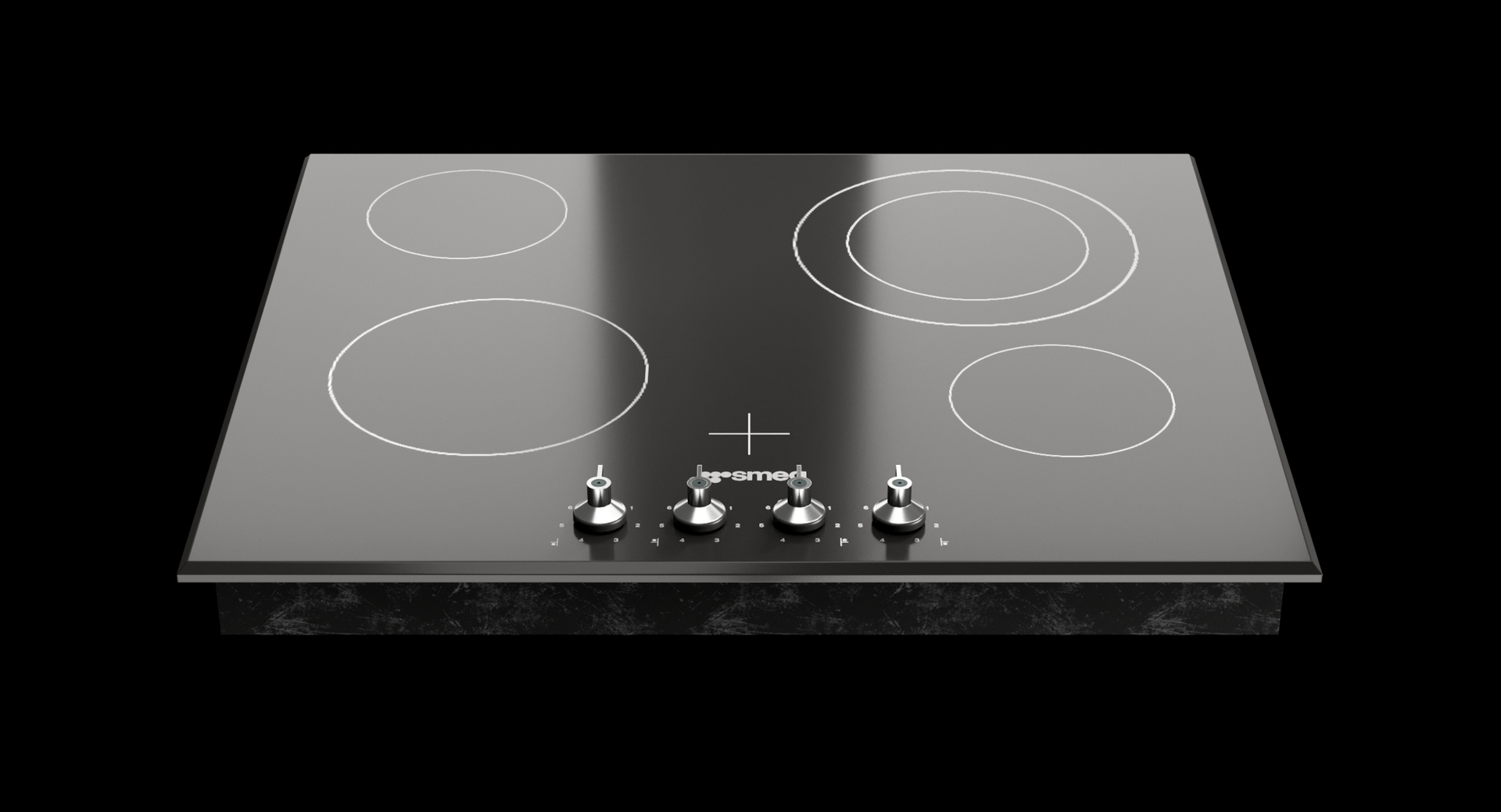 Realistic Hob Classic Electric 3D Model - TurboSquid 1435752