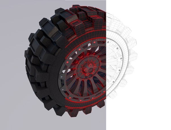 Wheel 3D model - TurboSquid 1407086