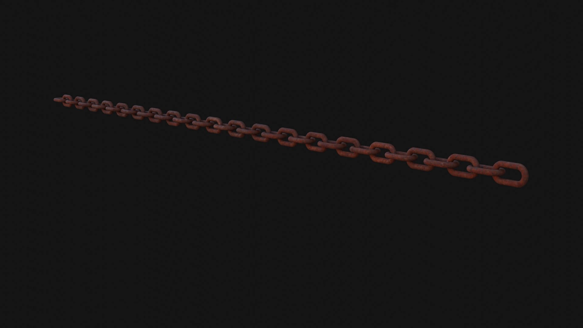3D Simple Steel Chain - TurboSquid 2168650