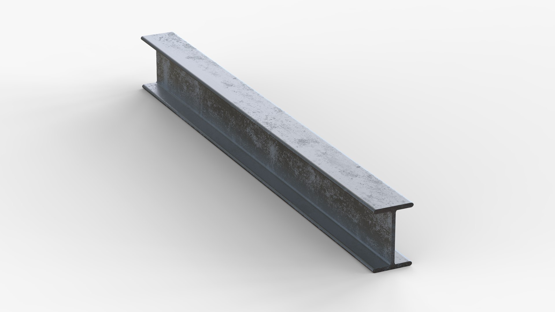 3D IPE Metalic Beam - TurboSquid 2055086