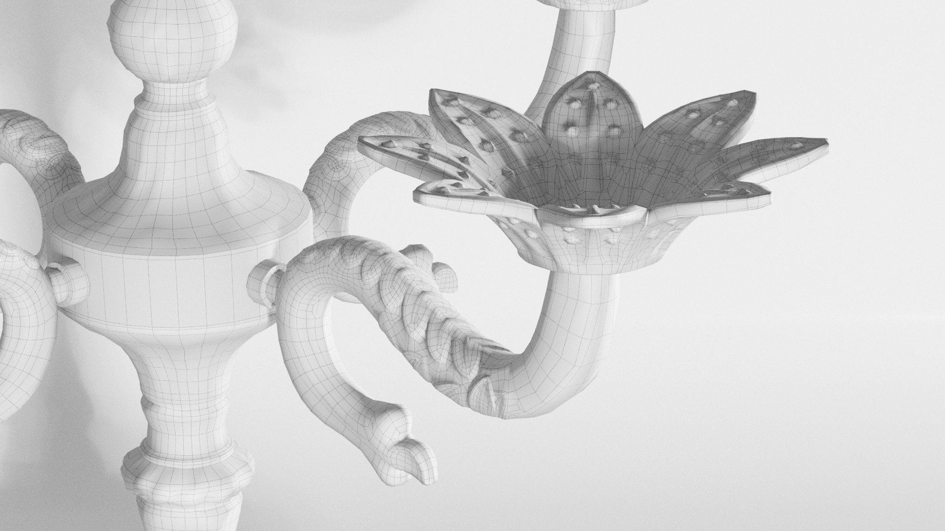 Candlestick Antique 3D Model - TurboSquid 2023859