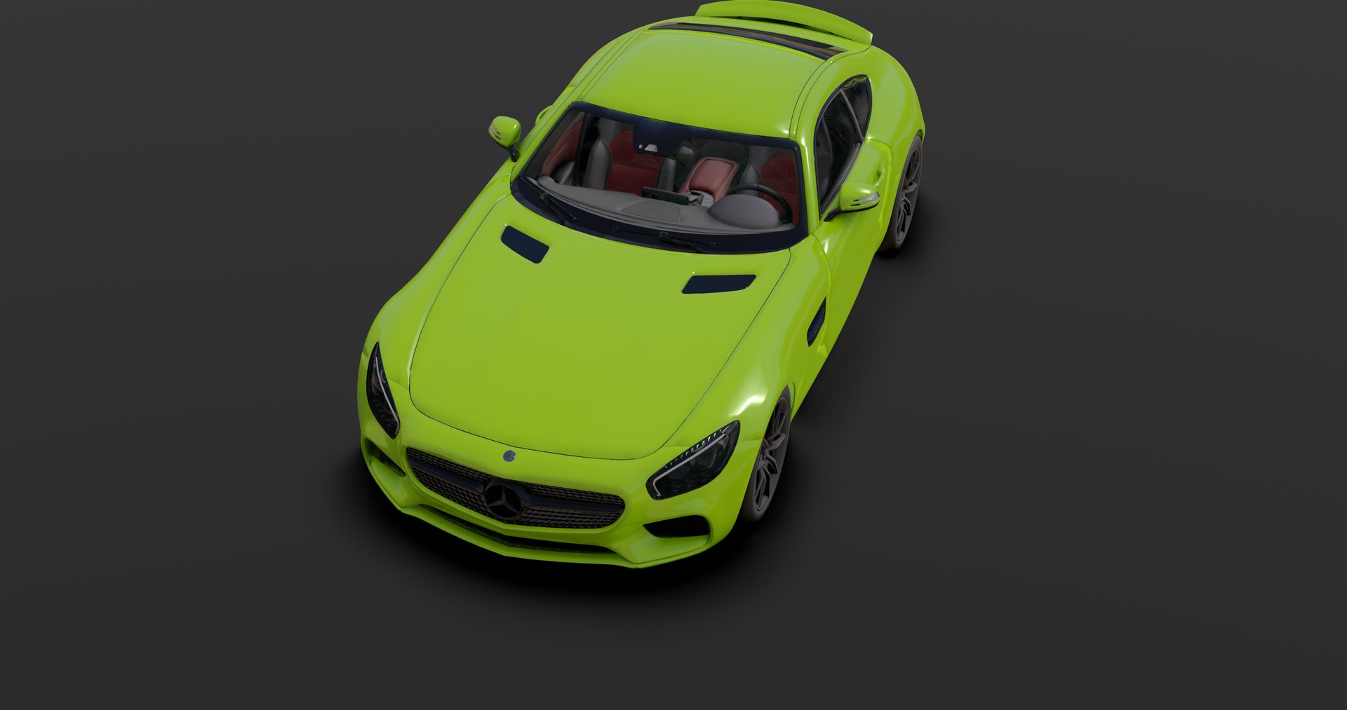 Mercedes AMG GT 3D Model - TurboSquid 2137756