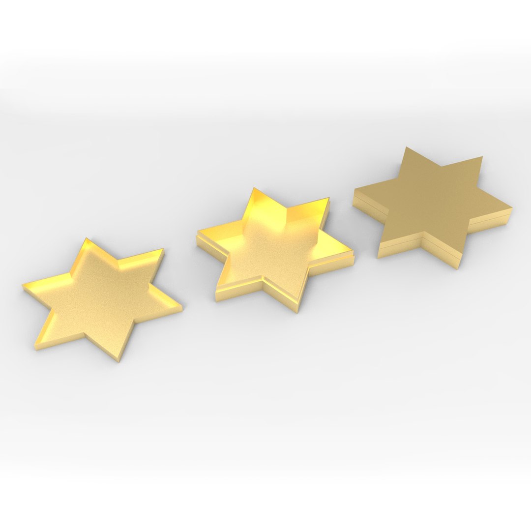 Star Box Model - TurboSquid 1668547