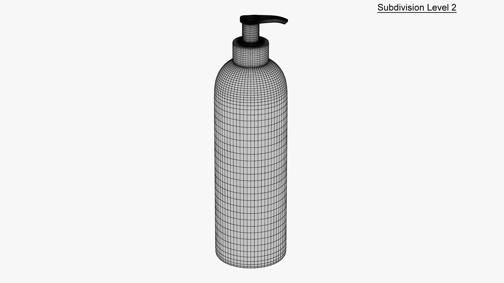 3D Shampoo Bottle 09 Model - TurboSquid 1718236