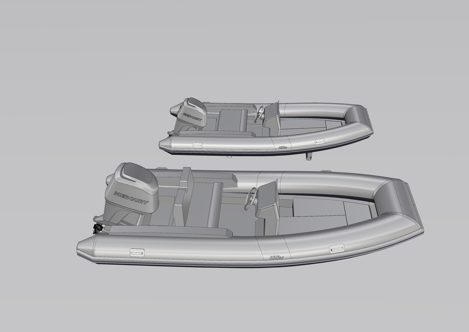 Northstar Tender Boat 550 3D Model - TurboSquid 1233796