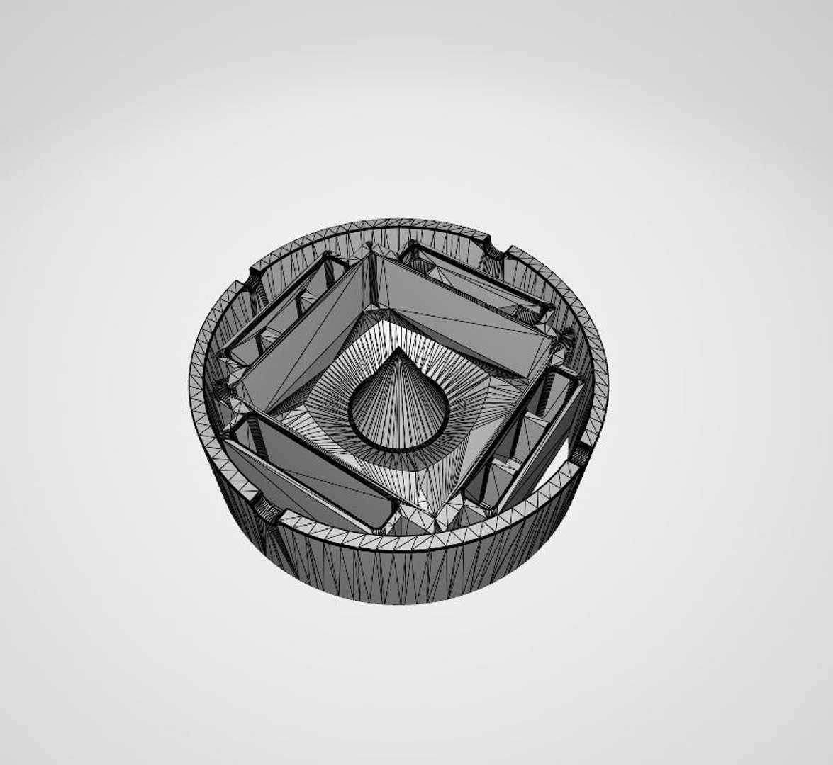 3D Ashtray Debowler Model - TurboSquid 1384341