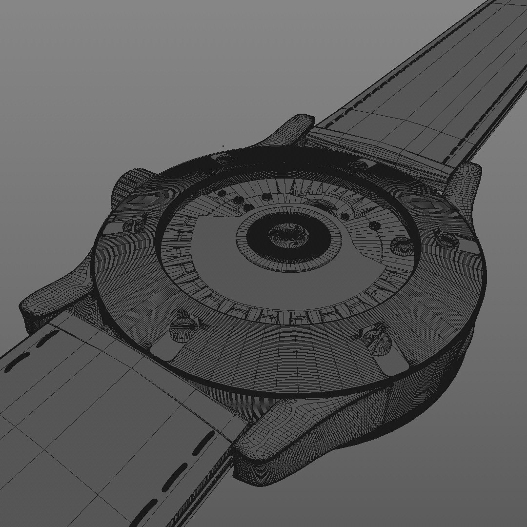 Watch 3d Model