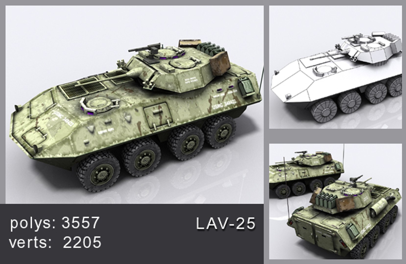 3d Model Lav-25