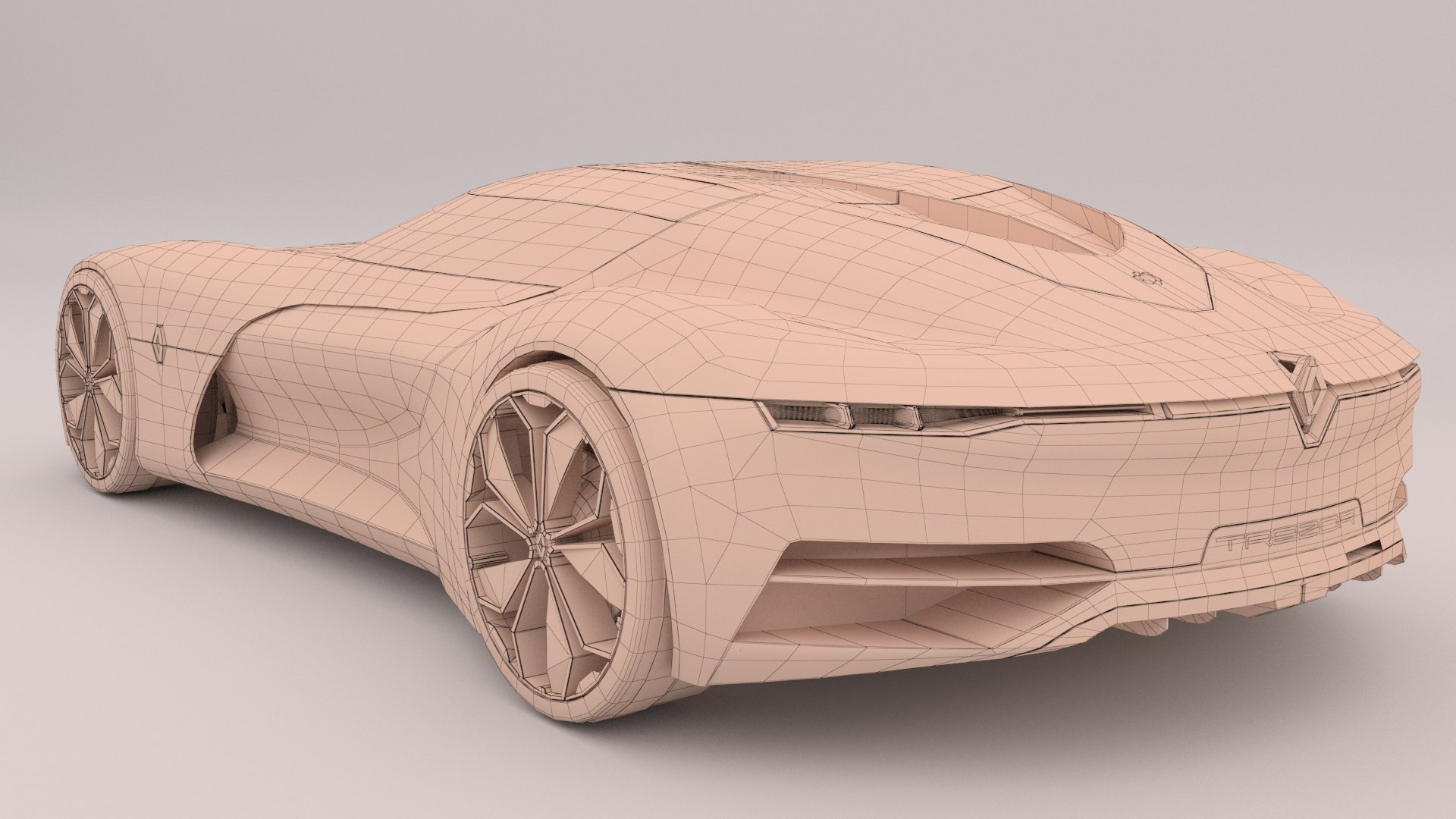 Renault Trezor 3D - TurboSquid 1760798